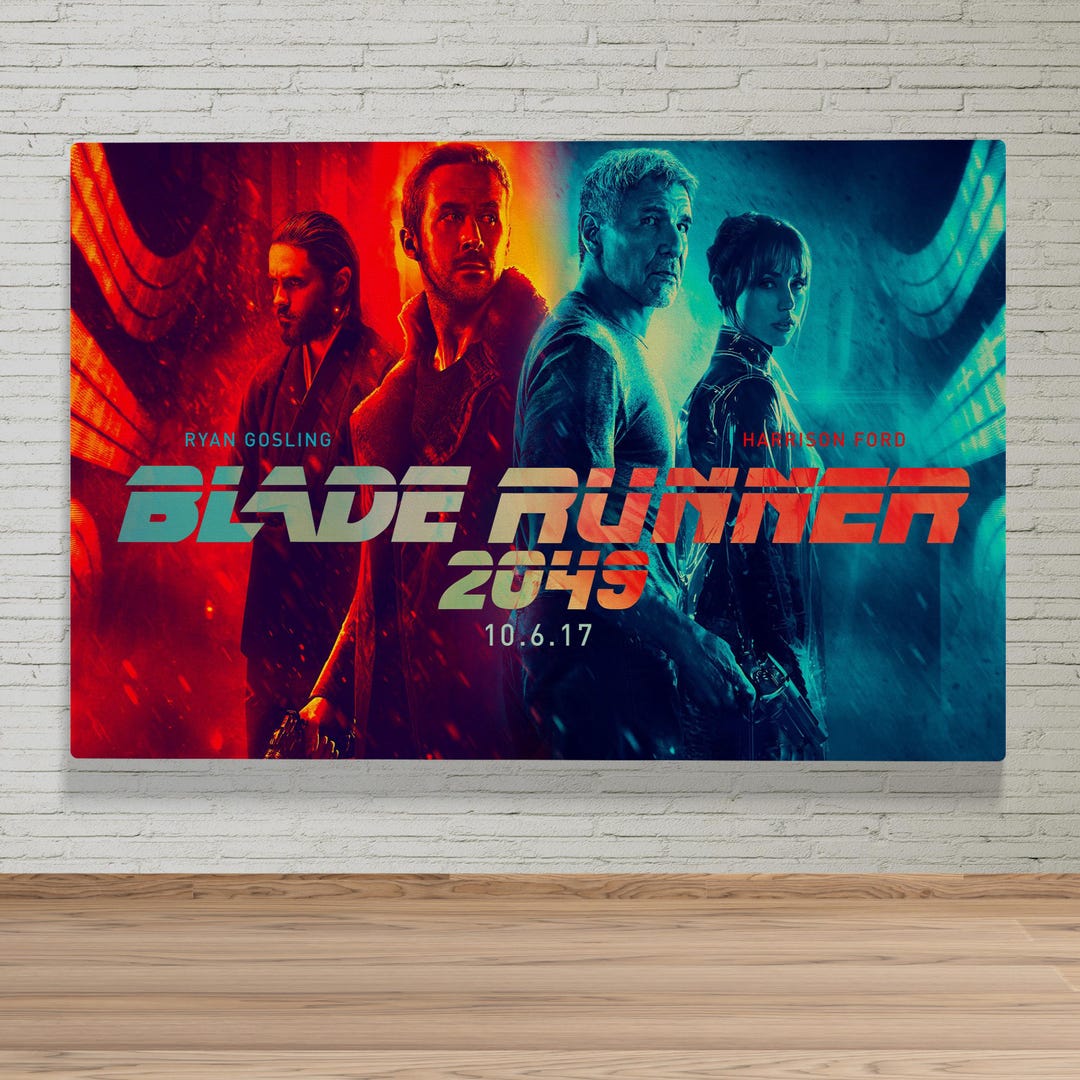Blade Runner Canvas Print, Canvas Poster, Wall Art, Rolled Canvas Print ...