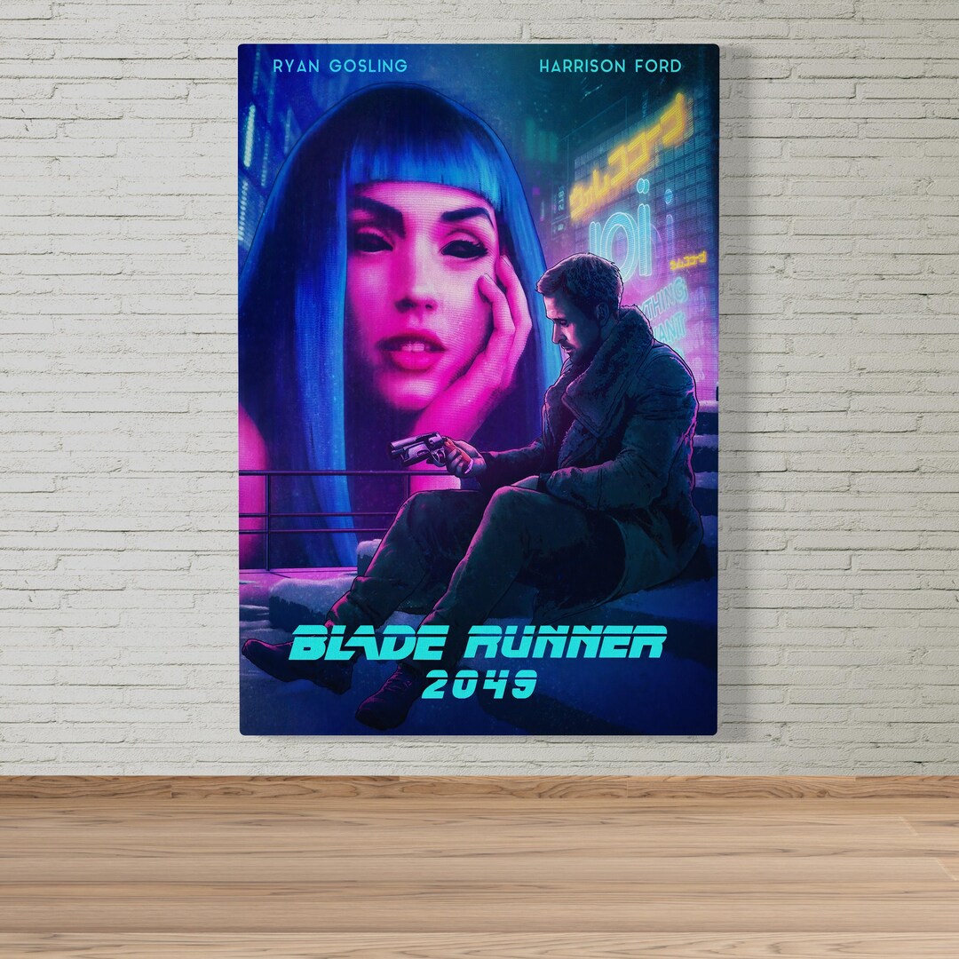 Blade Runner Canvas Print#2, Canvas Poster, Wall Art, Rolled Canvas ...
