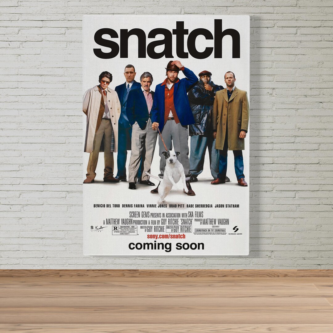 Snatch Canvas Print, Canvas Poster, Wall Art, Rolled Canvas Print, Wall ...