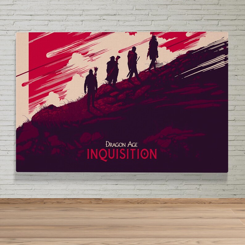 Dragon Age Inquisition Canvas Print, Canvas Poster, Wall Art, Rolled ...