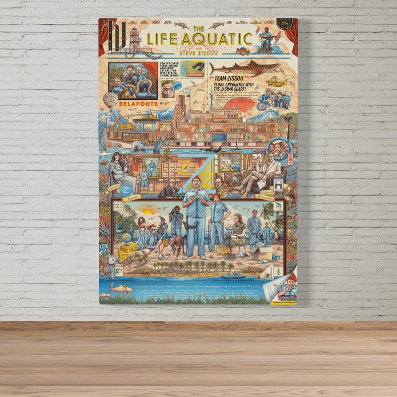 Life Aquatic Art - Etsy