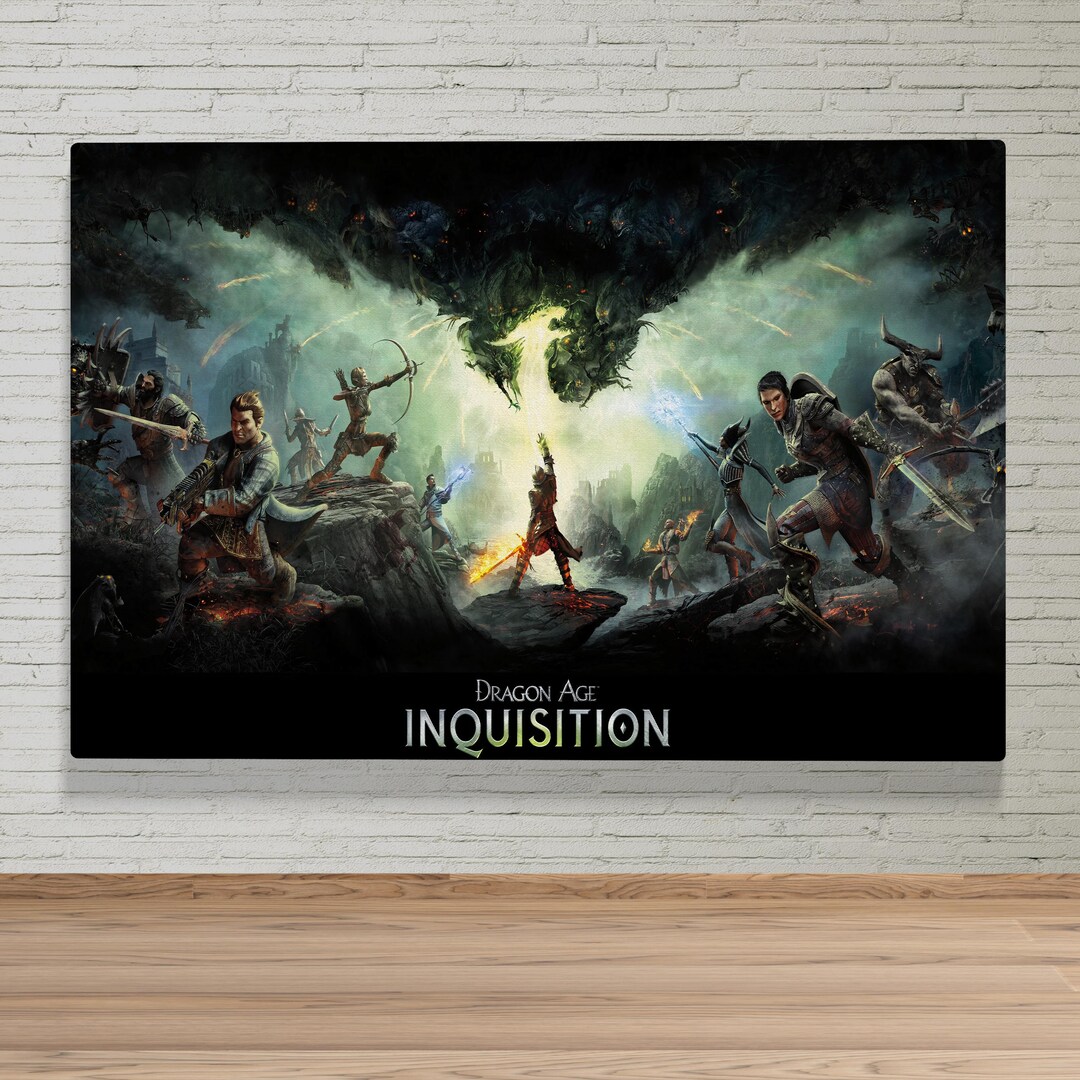 Dragon Age Inquisition Canvas Print, Canvas Poster, Wall Art, Rolled ...