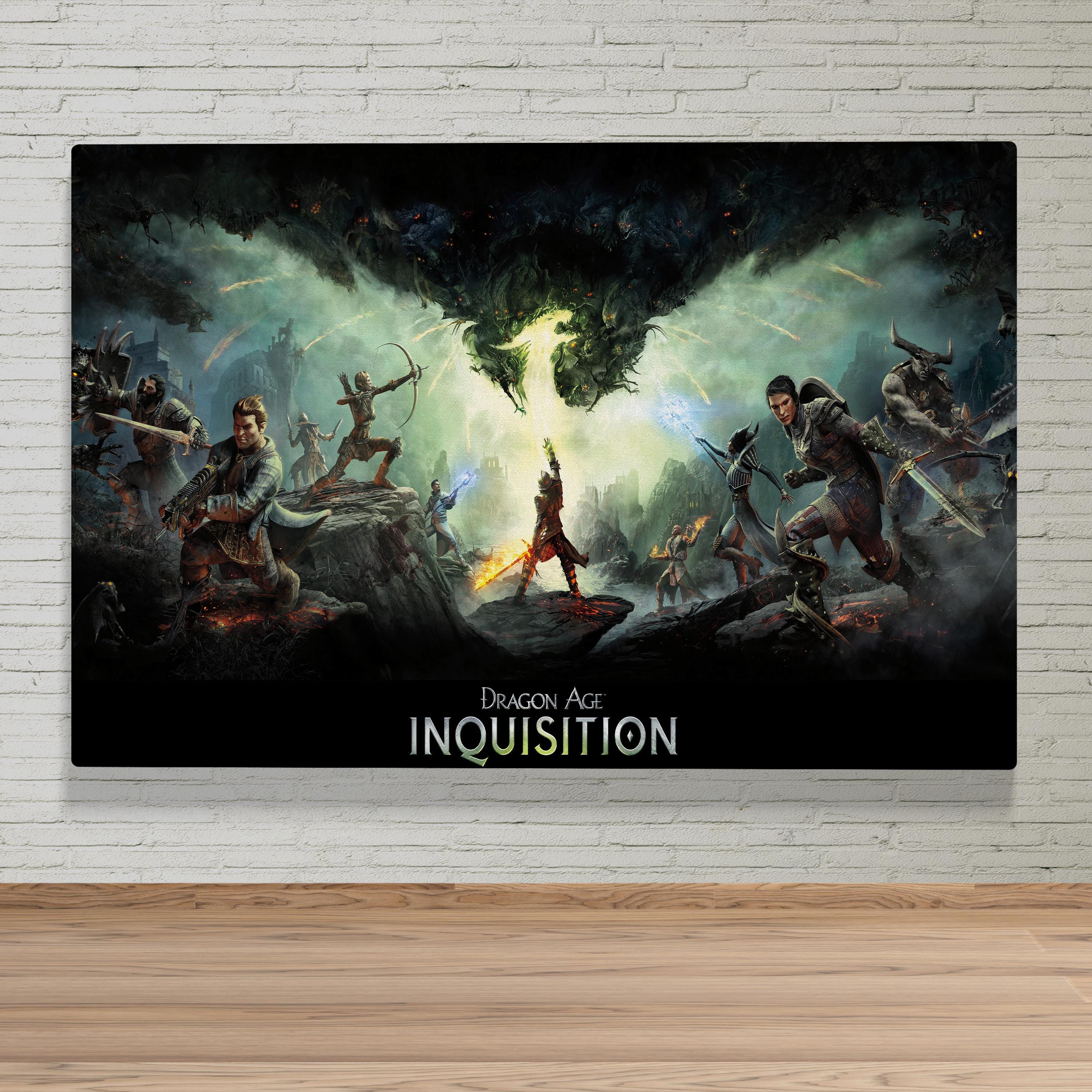 Dragon Age Inquisition Canvas Print, Canvas Poster, Wall Art, Rolled ...