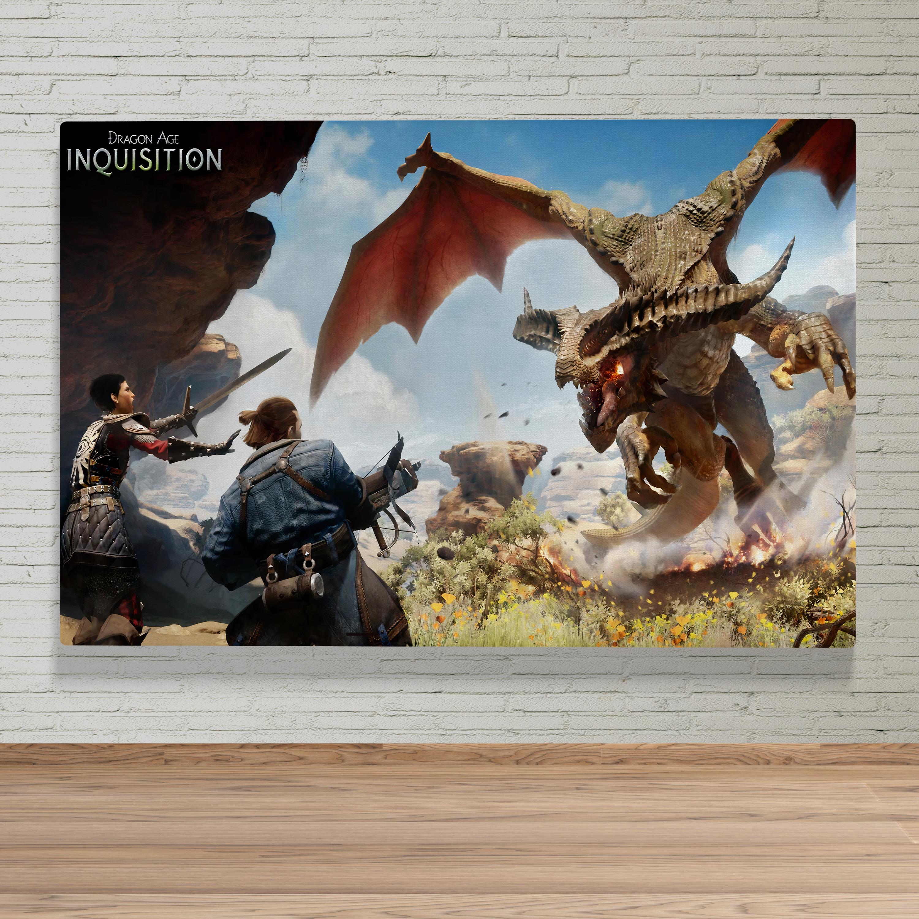 Dragon Age Inquisition Canvas Print, Canvas Poster, Wall Art, Rolled ...
