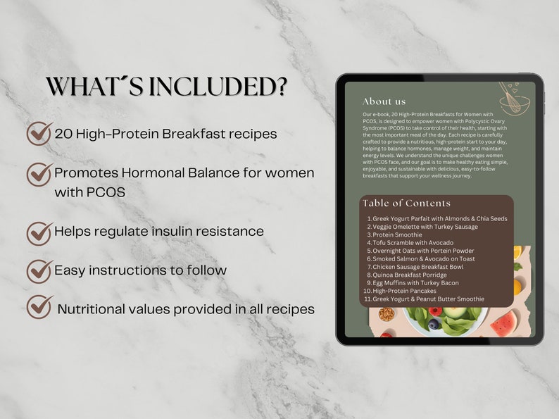 High-protein Breakfast Recipes for Women With PCOS: 20 Delicious ...