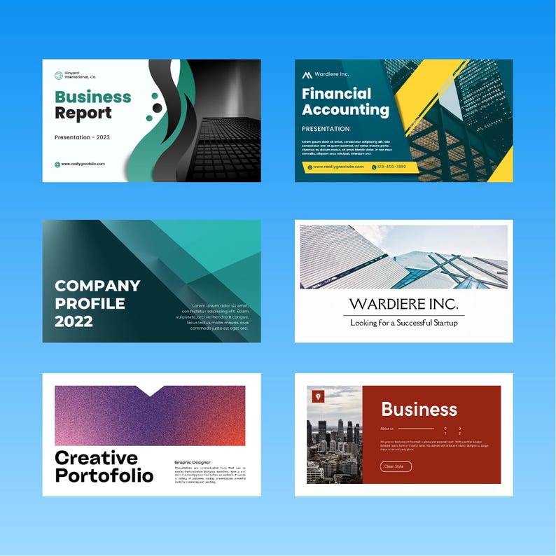 Professional Powerpoint Templates for Business Presentations: 50 ...