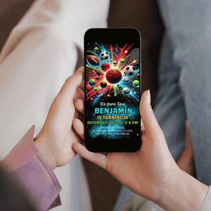 Editable All-star Sports Invitation Template (digital Download) - Etsy