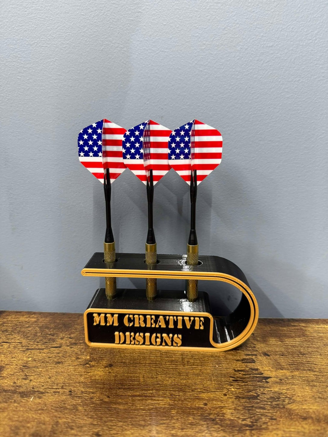Custom Dart Stand: Personalized Holder for Darts, Flights & Shafts ...