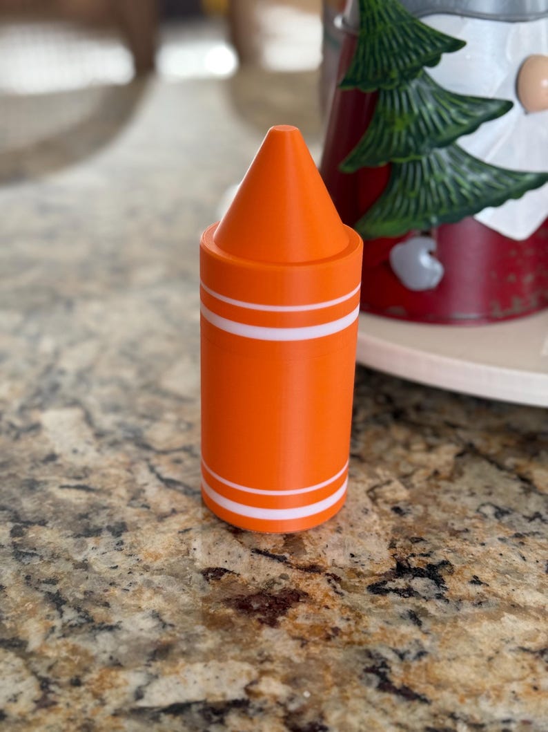 Vibrant Crayon Organizer: Kids' School Art Supply Container for ...