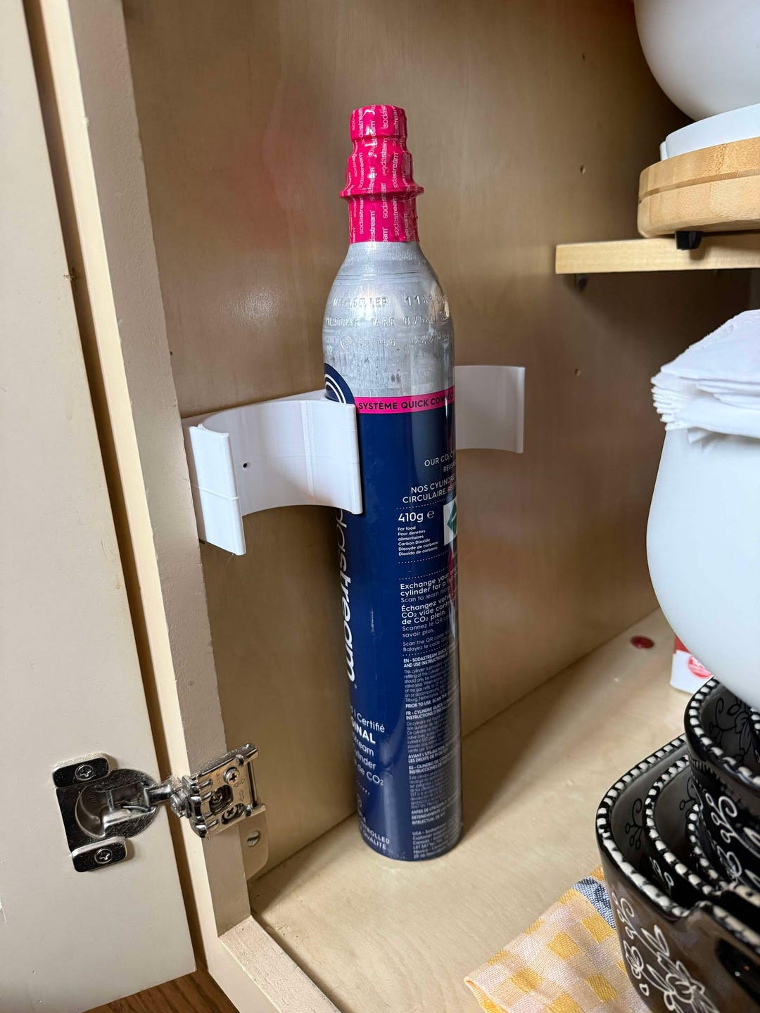 Sodastream CO2 Tank Holder: Universal Bottle Rack for Carbonation ...