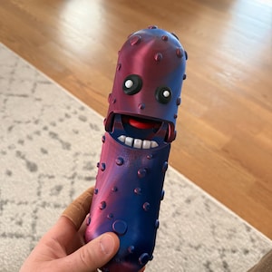 3D Printed Pickle Keychain Fidget Toy: Collectible Tickle Pickles With ...