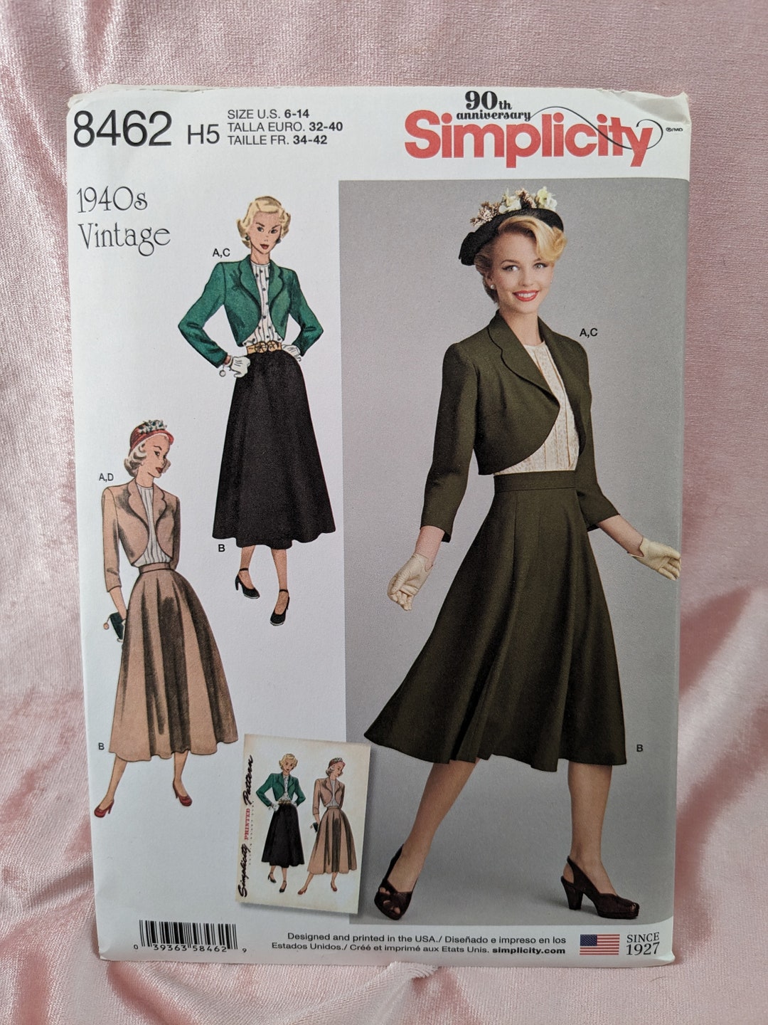 Simplicity 8462 Retro Dress Pattern - Etsy