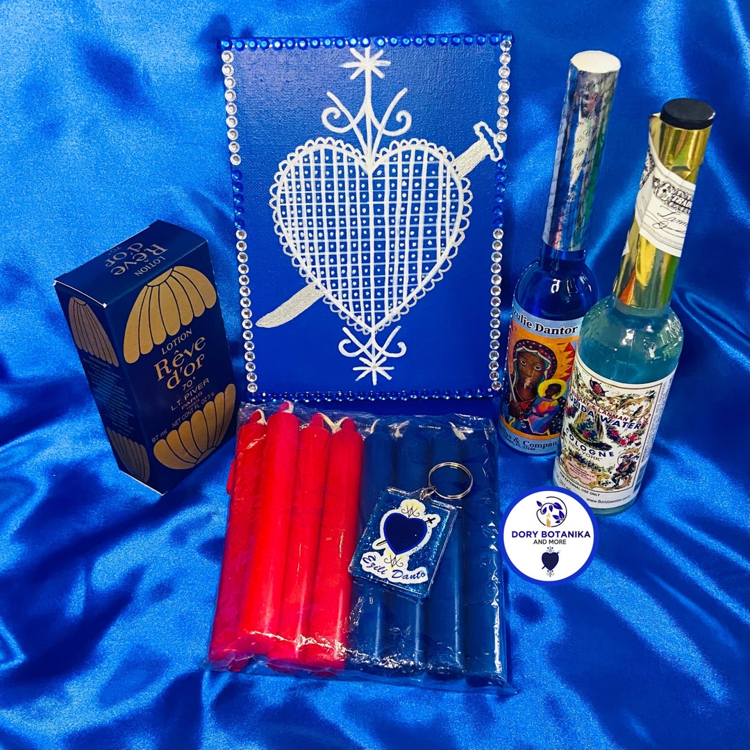 Ezili Danto Handmade VEVE Candles Florida Water-reve Dor Cologne ...