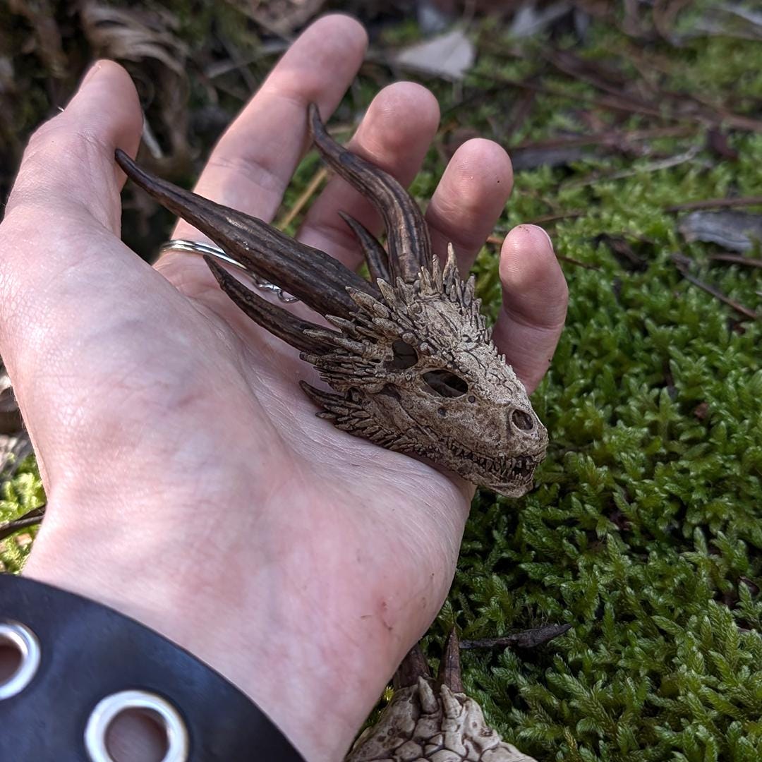 Dragon Skull Keychain Drogon, Daenerys Targaryen From Game of Thrones ...