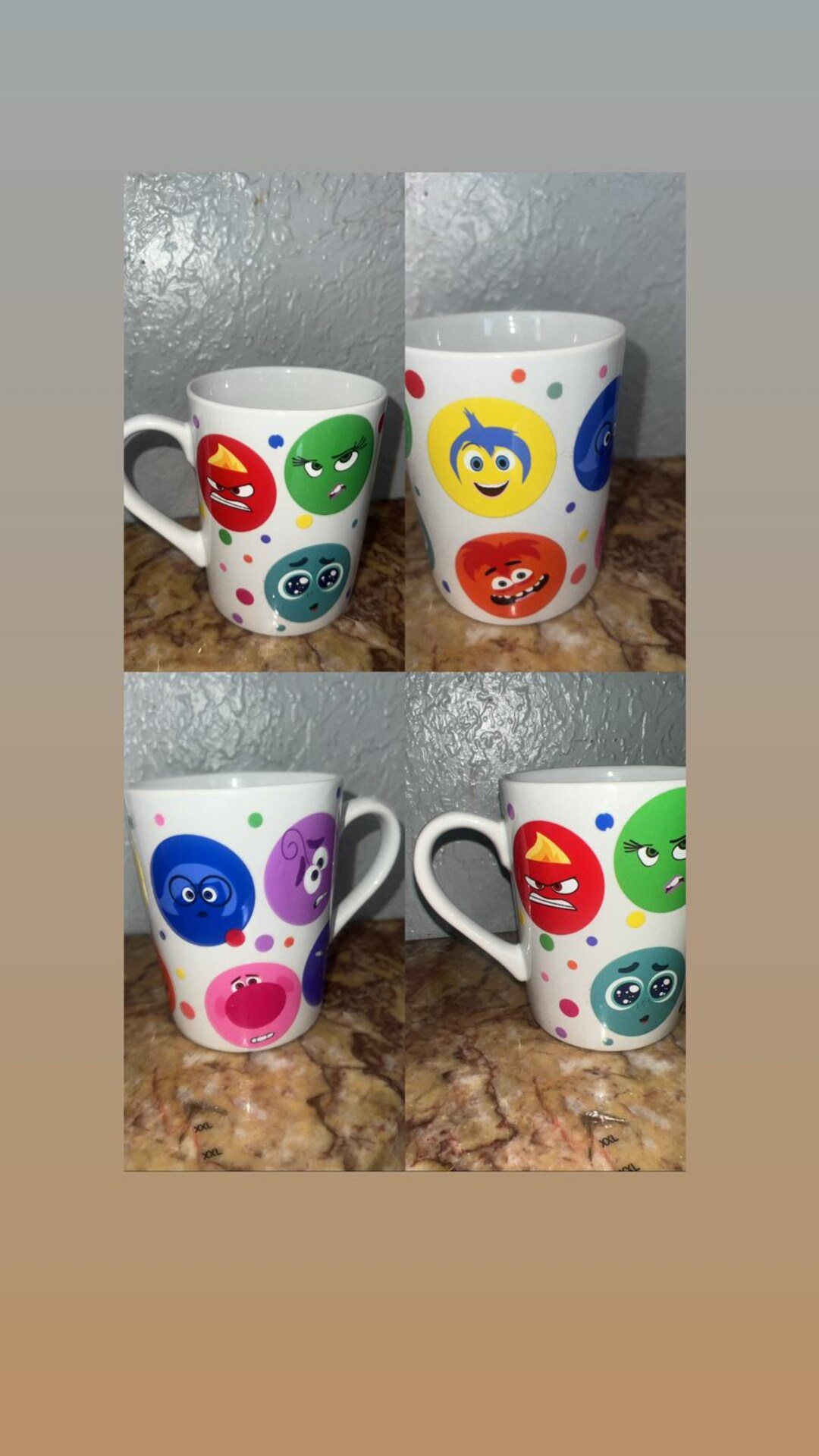 Inside Out Ceramic Mugs - Etsy