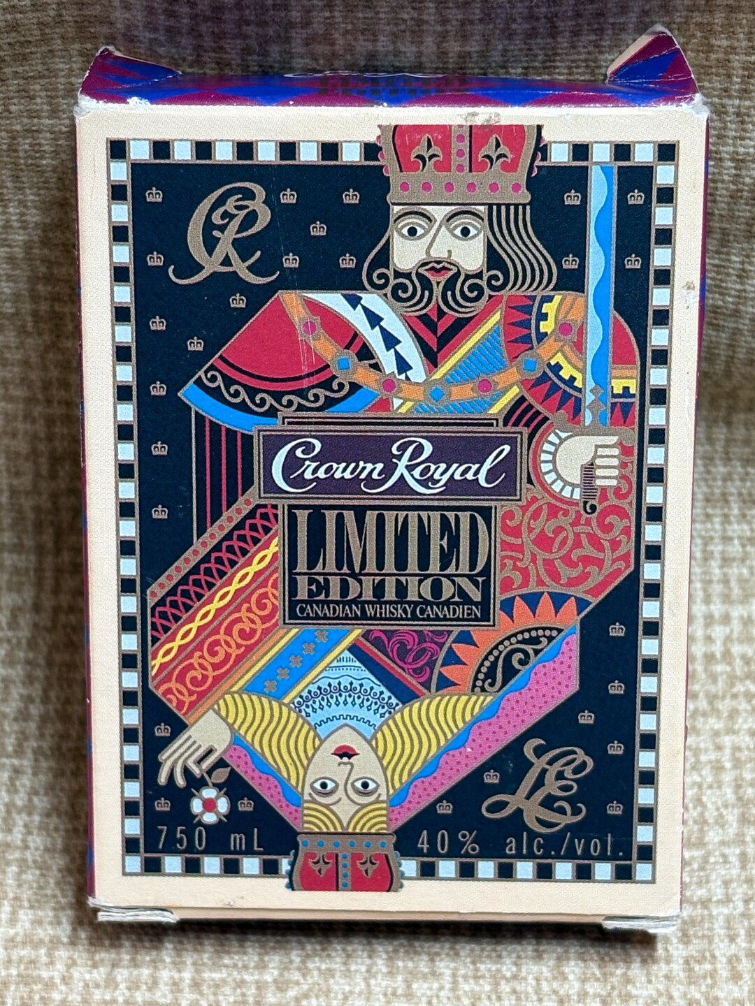 Vintage 70's Crown Royal Limited Edition Playing Cards/crown Royal ...