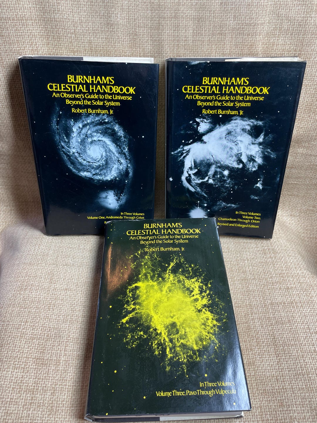 Vintage Burnham's Celestial Handbooks Vol 1-3 Hardback/robert Burnham ...