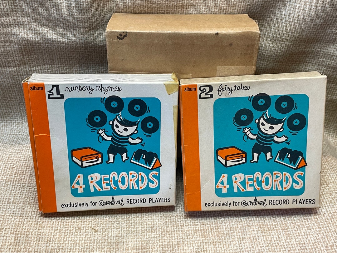 Vintage RARE 1950's Carnival Records/2 Albums/fairytales Records ...