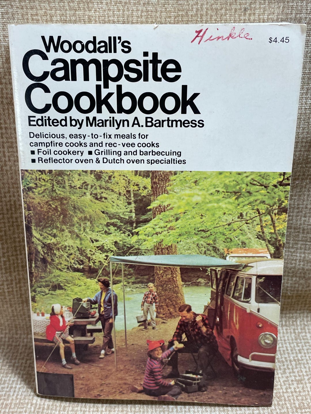 Vintage 1970's Woodall's Campsite Cookbook/campfire Cooking/rec and RV ...