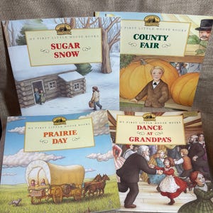 Vintage First Little House Books by Laura Ingalls Wilder Set of 4/sugar ...