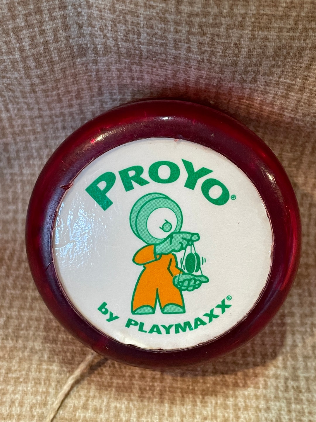 Vintage 1970's Proyo by Playmaxx/red Proyo Yo-yo/yo-yo Proyo/playmaxx ...