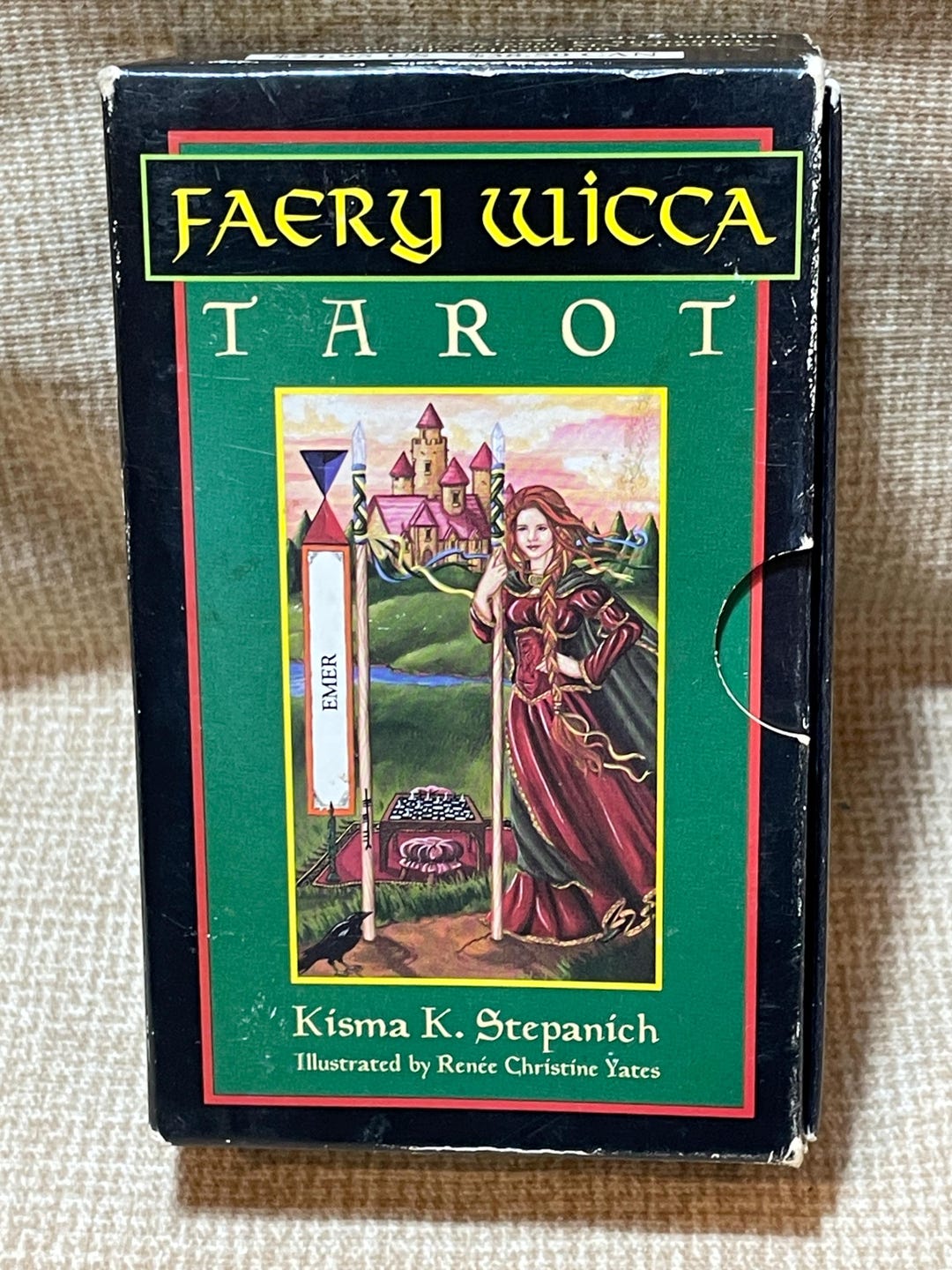 Vintage 1999 Faery Wicca Tarot by Kisma K Stepanich/faery Wicca Tarot ...