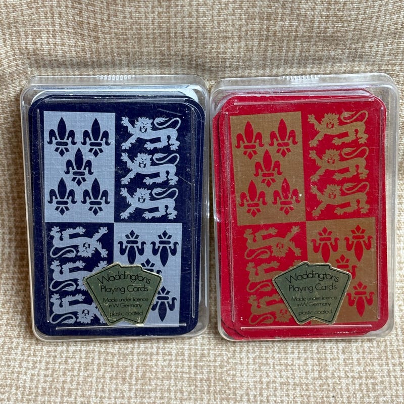 Lion Playing Card Deck - Etsy