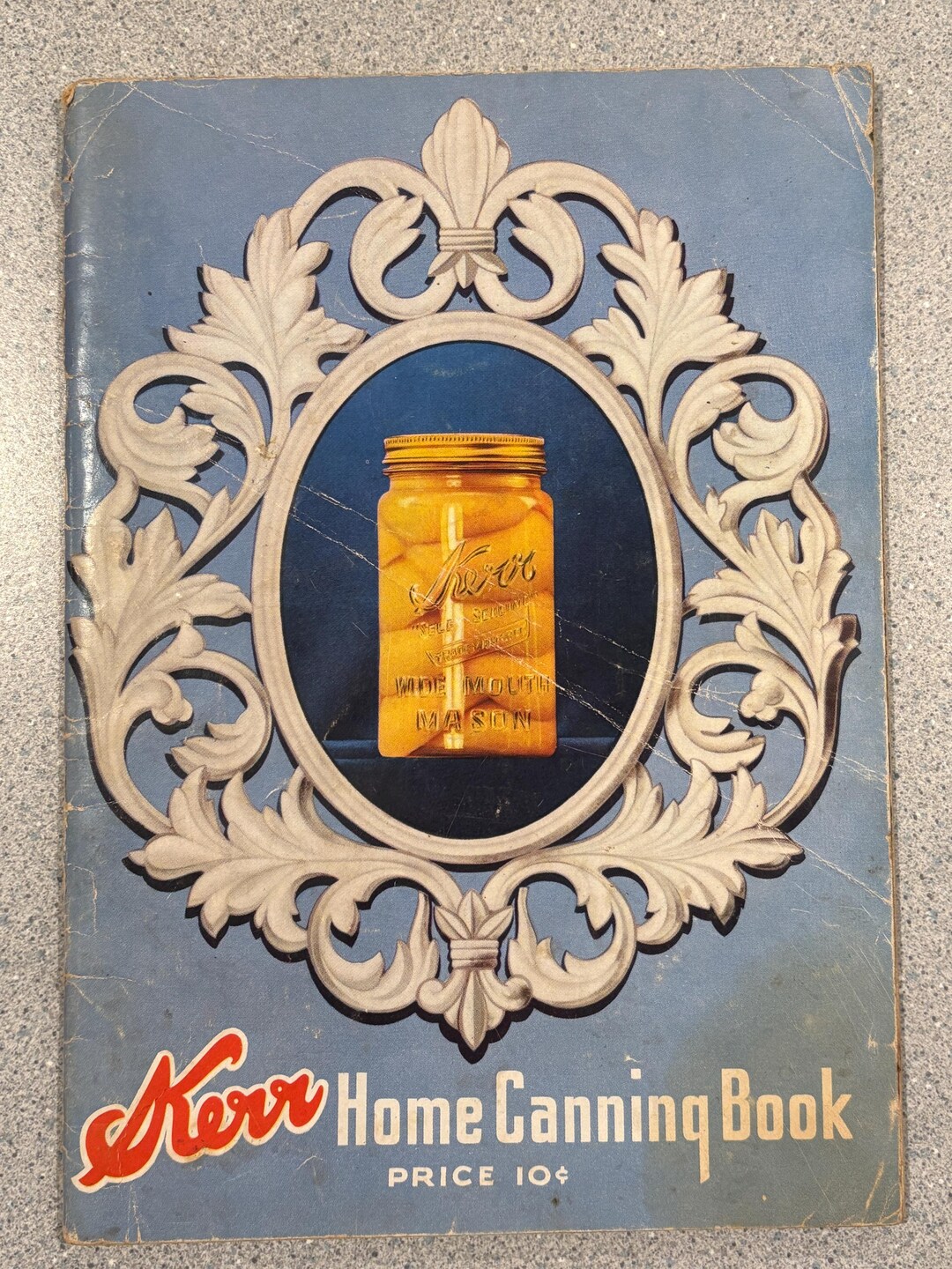Vintage Rare 1946 Kerr Blue Cover Home Canning Book/40's Kerr Canning Book/canning Book/home ...