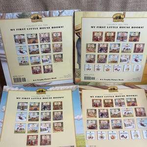 Vintage First Little House Books by Laura Ingalls Wilder Set of 4/sugar ...