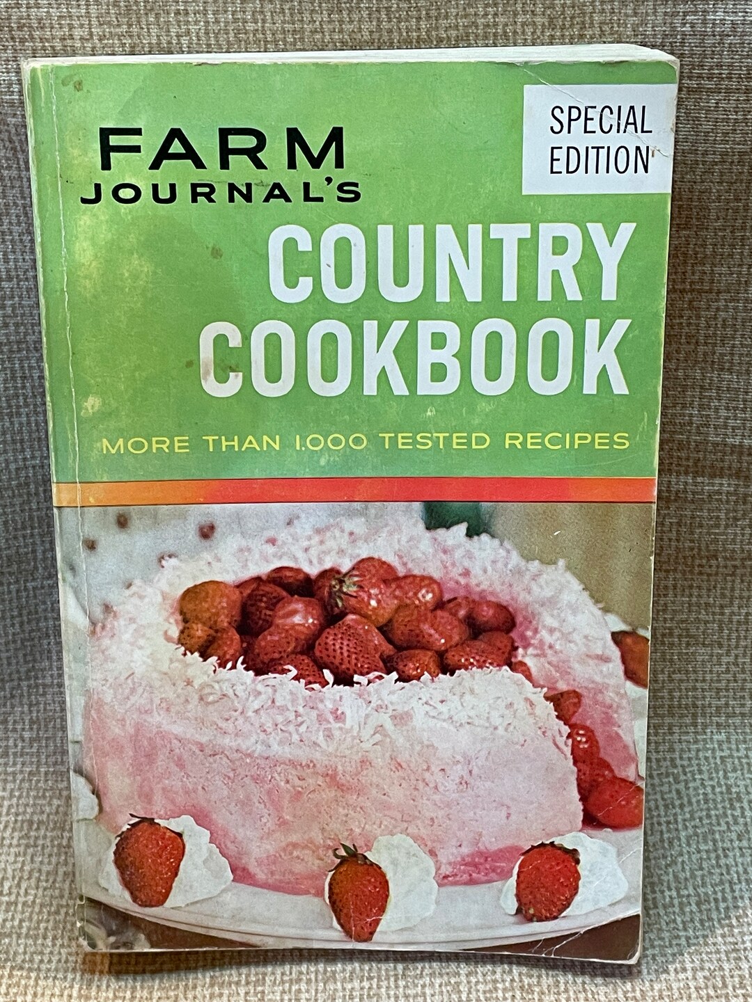 Vintage 1959 Special Edition Farm Journal Country Cookbook/50s Cookbook ...