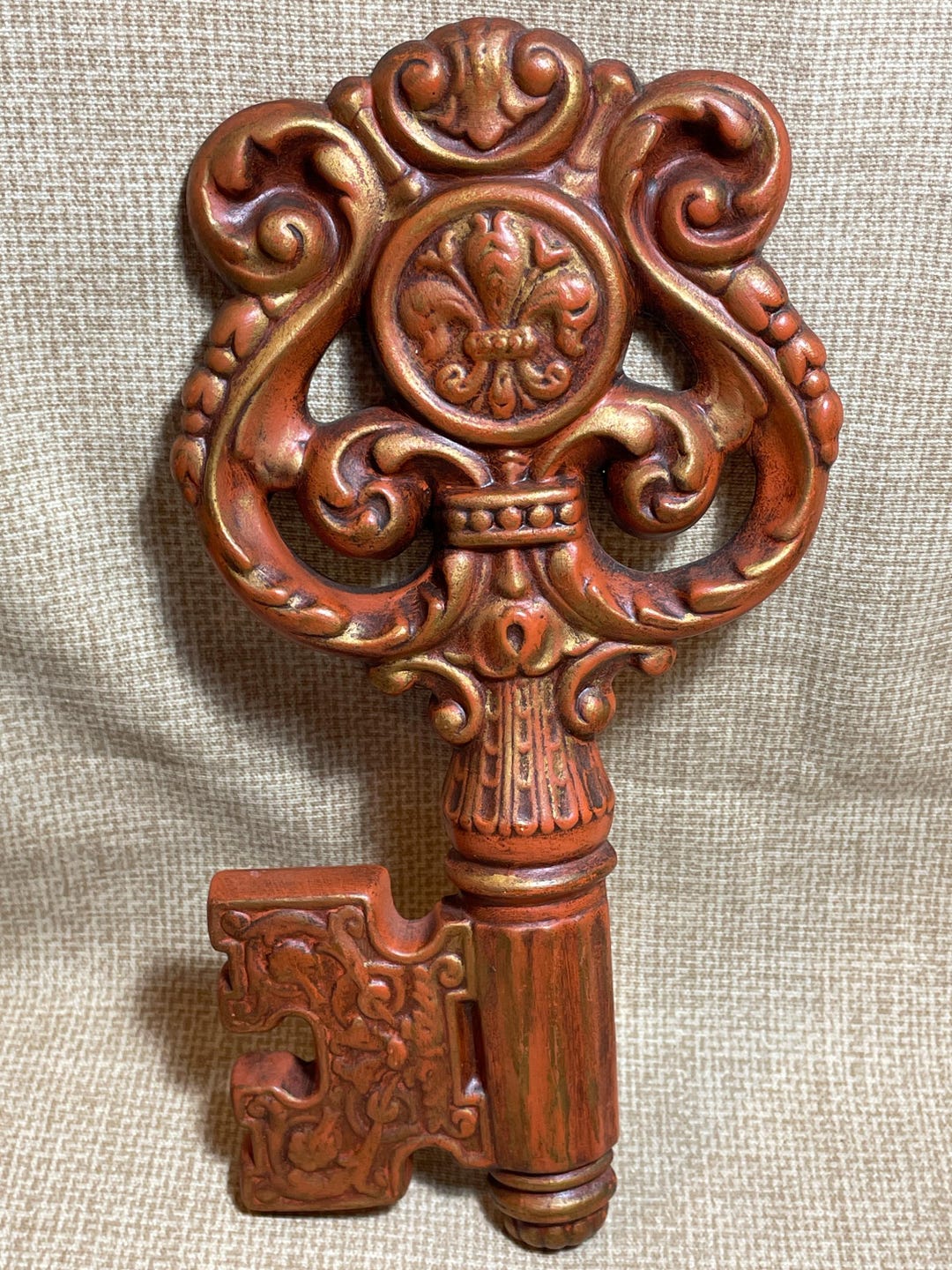 Vintage MCM Ceramic Key/wall Decor Key/mcm Key Wall Decor/key/ceramic ...