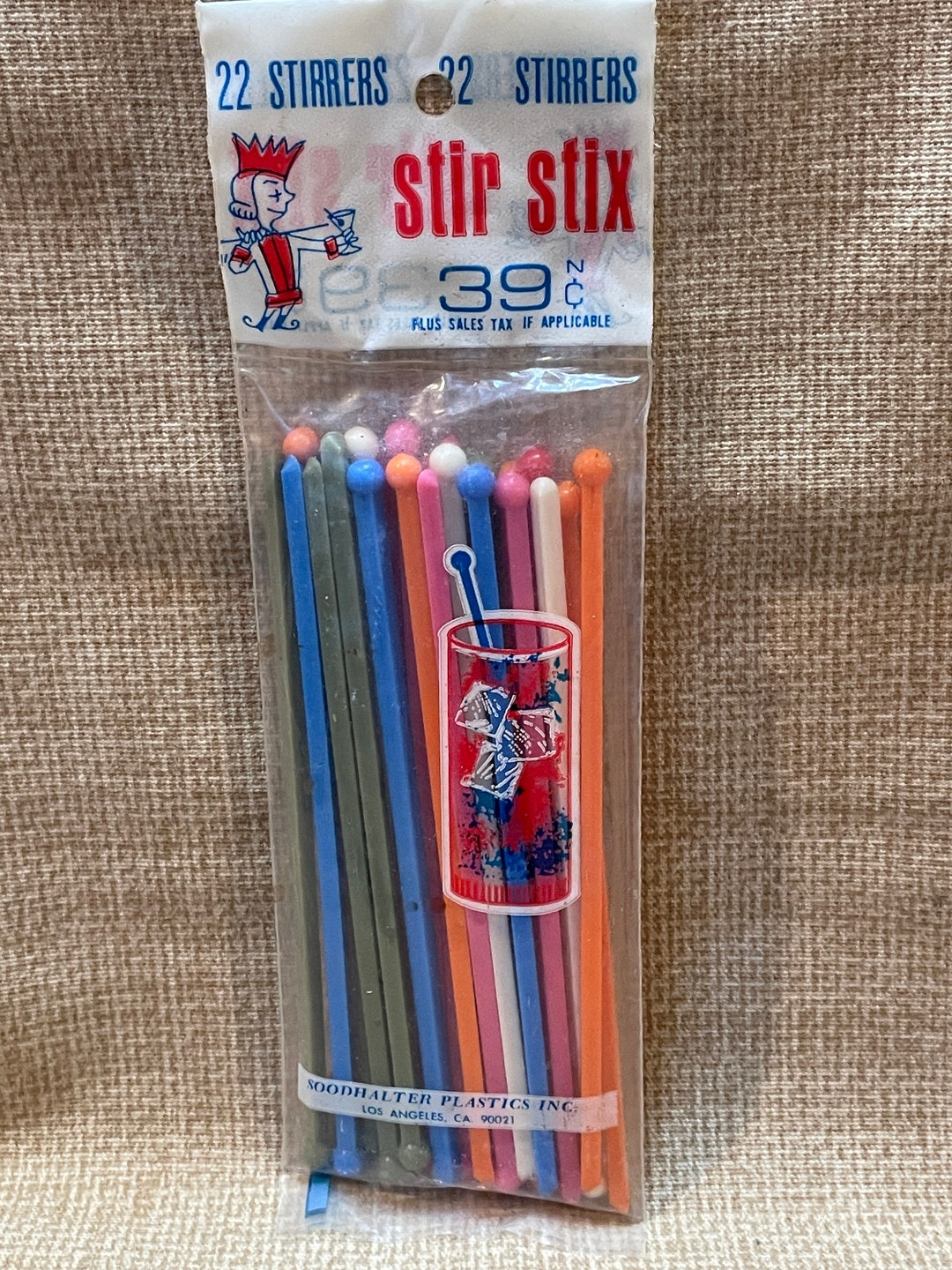 Vintage Barware Stir Sticks Set of 22/MCM Cocktail Swizzles/barware/60 ...