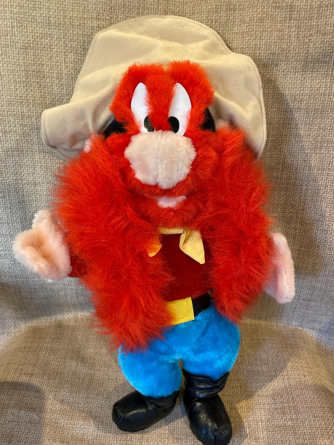 Vintage 1995 Yosemite Sam Large Plush/looney Tunes Yosemite Sam Doll ...