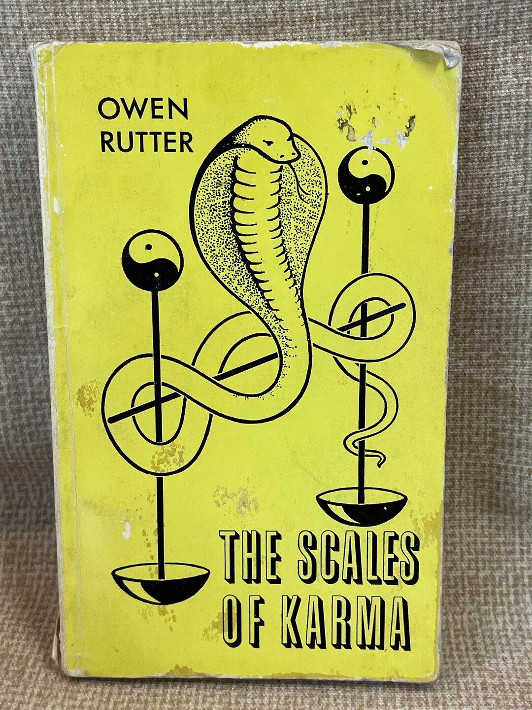 Vintage the Scales of Karma by Owen Rutter/rare Copy/scales of Karma ...