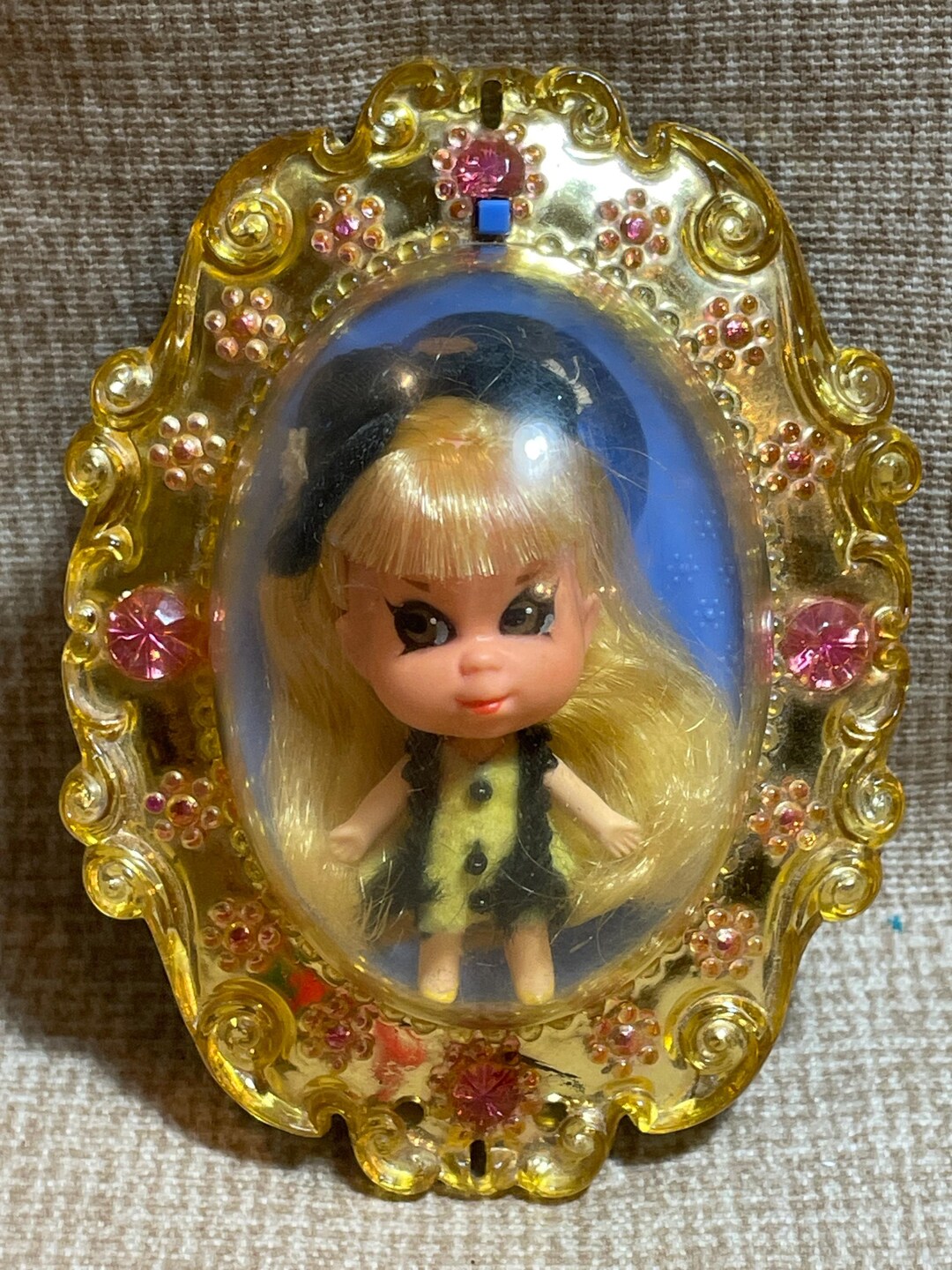 Vintage 1966 Mattel Lucky Locket Kiddle Louise/little Kiddle/toy and ...
