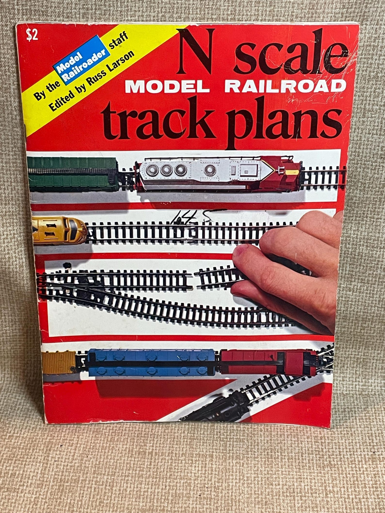 Vintage 1971 N Scale Model Railroads Track Plans Book/russ Larson/easy ...