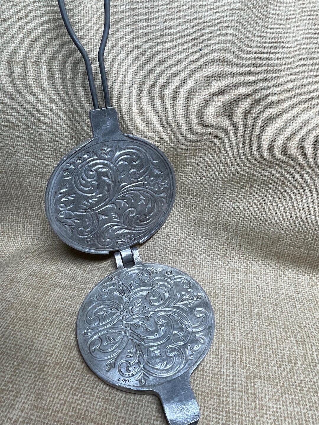 Vintage Norwegian Krumkake Maker/jotul Waffle Iron/pizzella Maker/metal ...