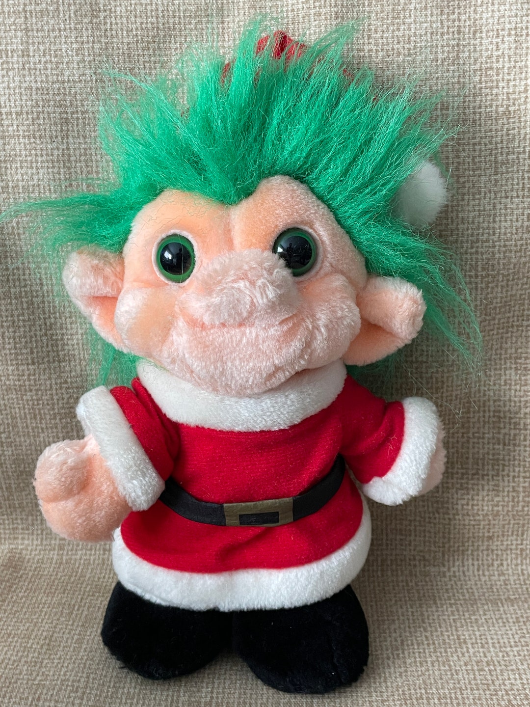 Christmas Santa Troll Plush Toy/christmas Troll/plush Troll/santa Plush ...