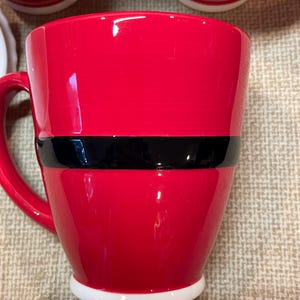 Hallmark Santa Coffee Mug With Santa Hat Lid/hallmark Christmas Mug ...