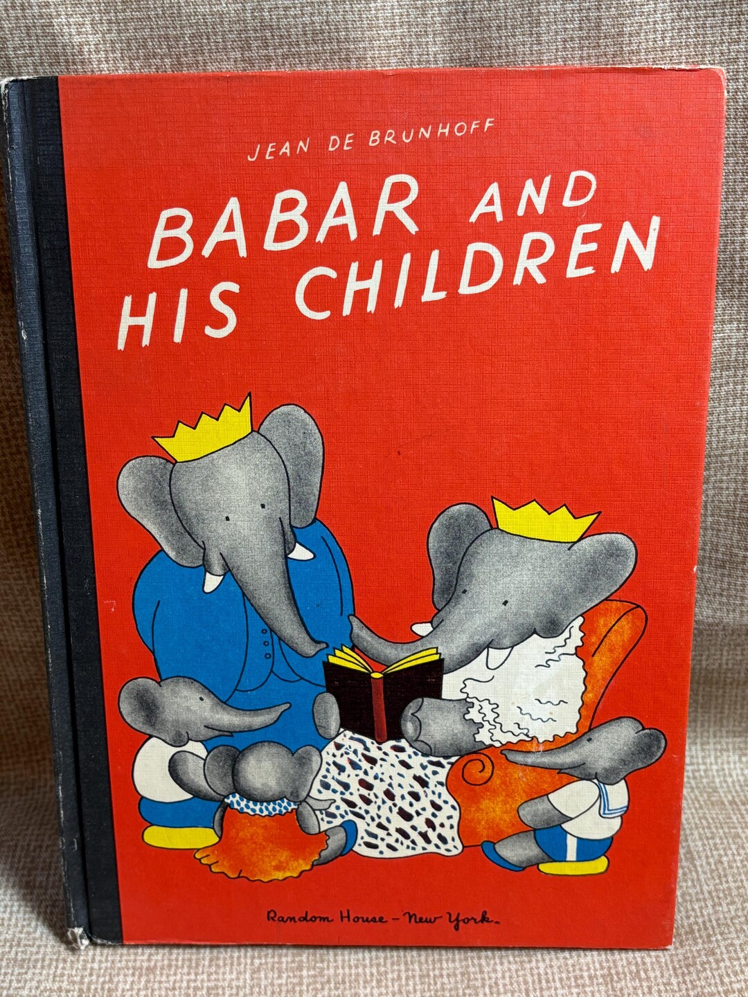 Vintage the Story of Babar and His Children by Jean De Brunhoff/1960s ...