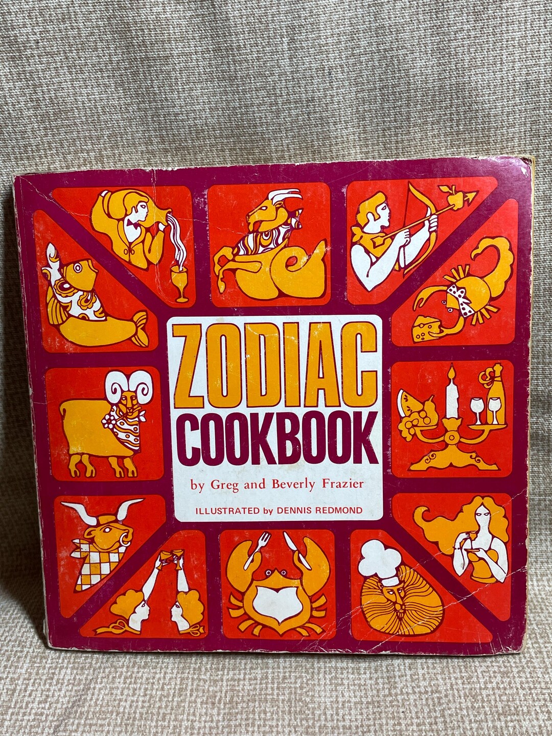 Vintage 1969 Zodiac Cookbook by Greg and Beverly Frazier/zodiac Cooking ...