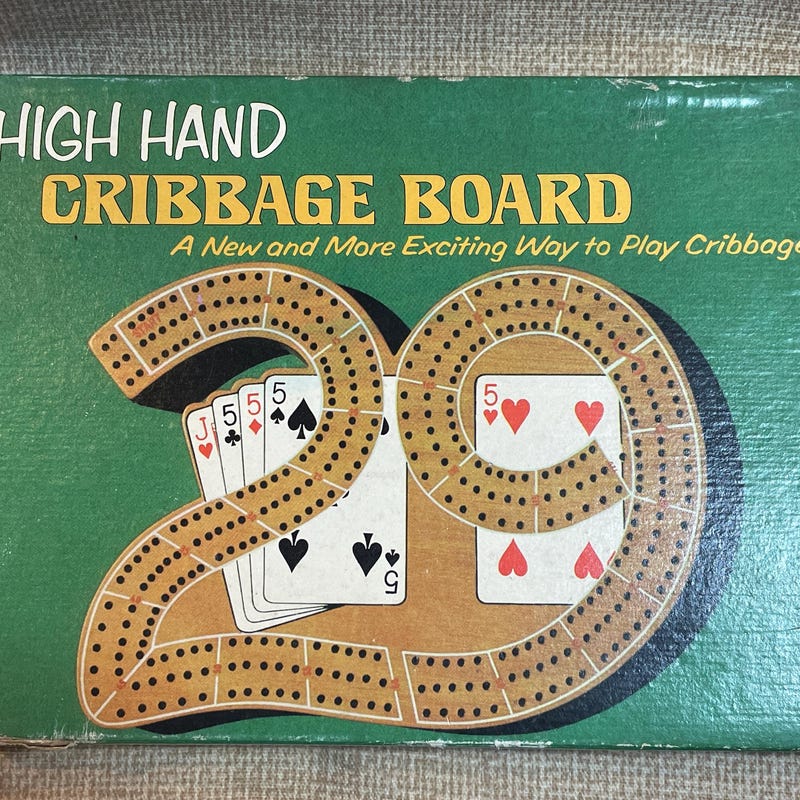 29 Cribbage Board - Etsy