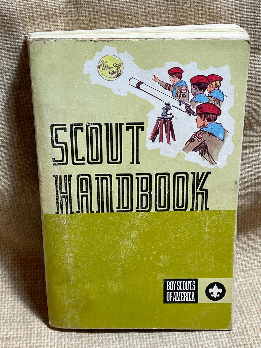 Vintage 1973 Boy Scouts of America Scout Book/bs of America/scout Book ...