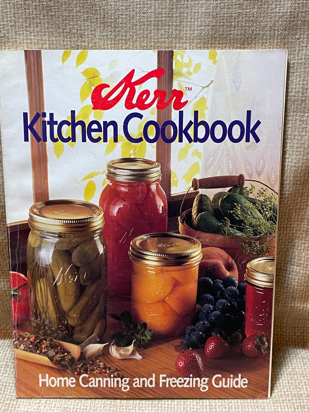 Vintage 1990 Kerr Kitchen Cookbook/home Canning and Freezing Guide/kerr ...