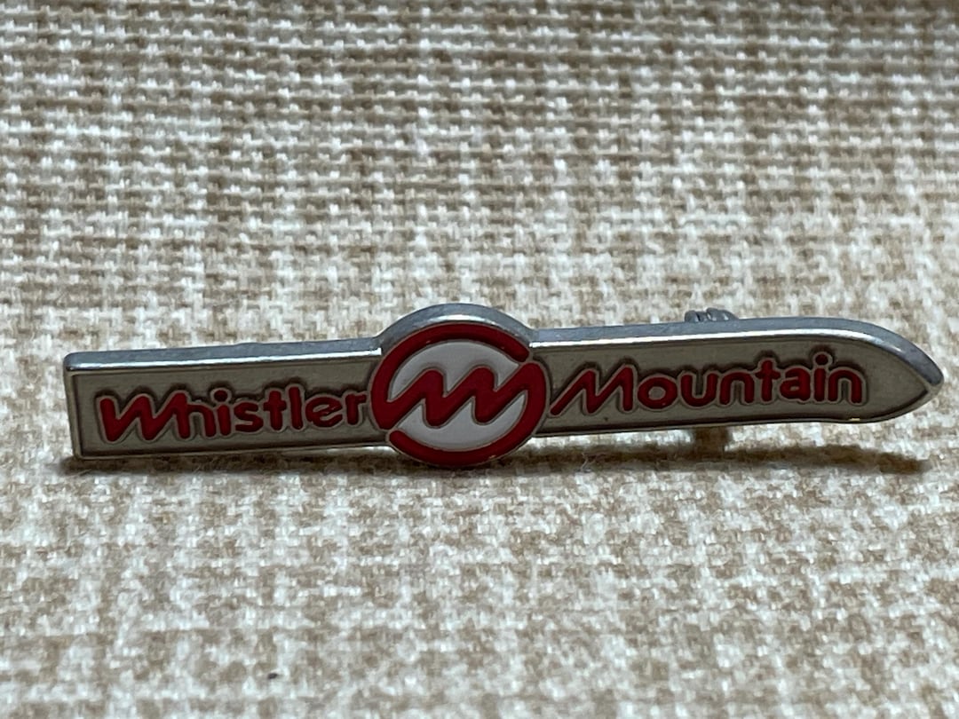 Vintage 80's Whistler Ski Pin/skiing Pin/whistler Mountain Pin/ski ...
