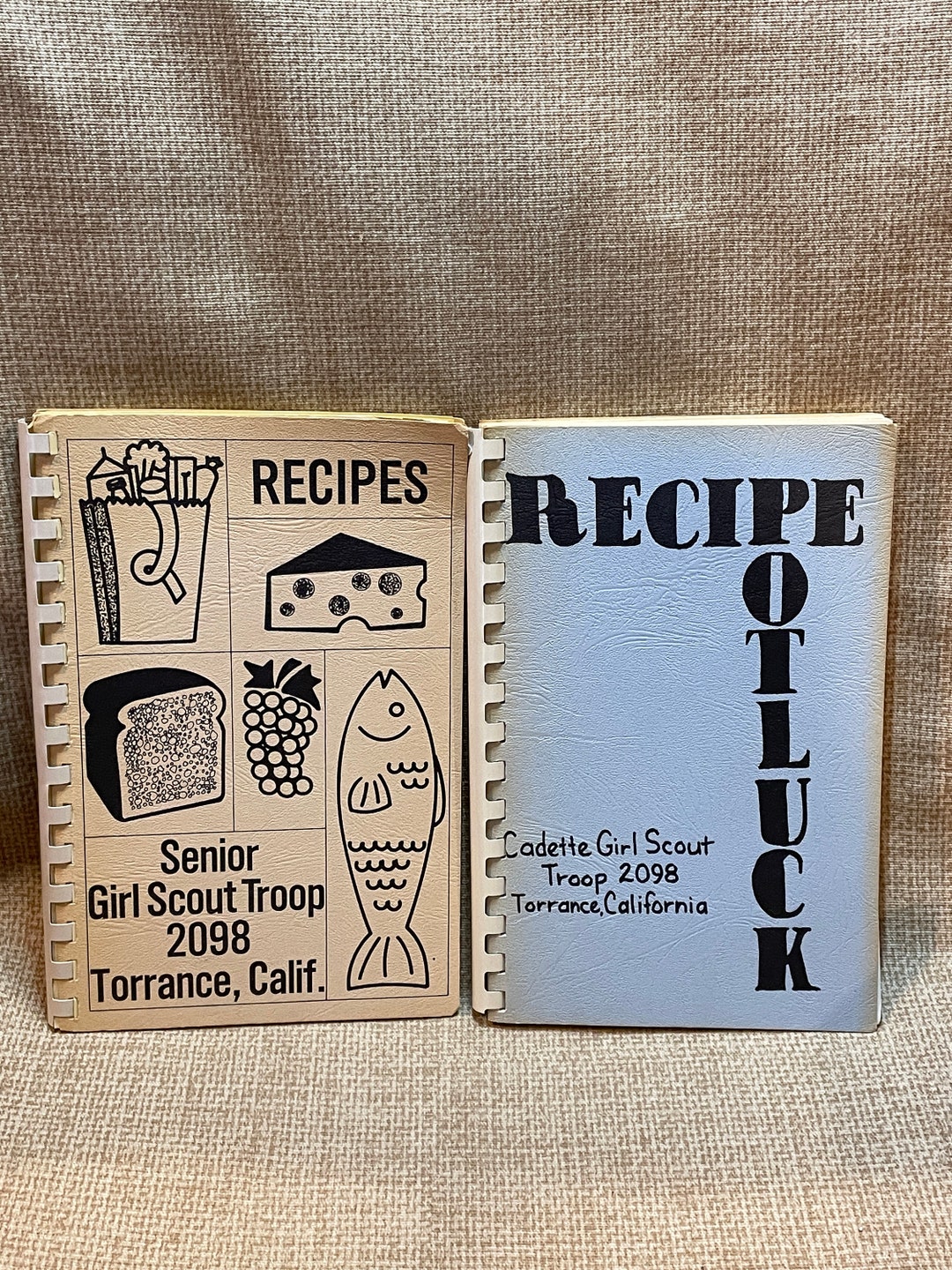 Vintage 1973-76 Senior Girl Scout Troop Torrance California Recipe ...
