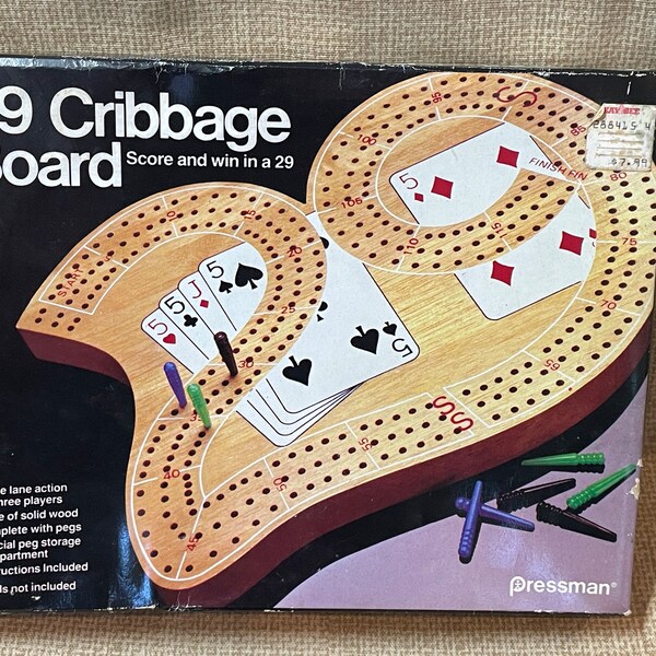 29 Cribbage Board - Etsy