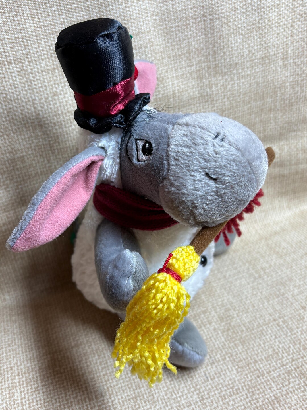 Vintage Snowman Eeyore/eeyore Beanie/holiday Decor/disney Exclusive ...