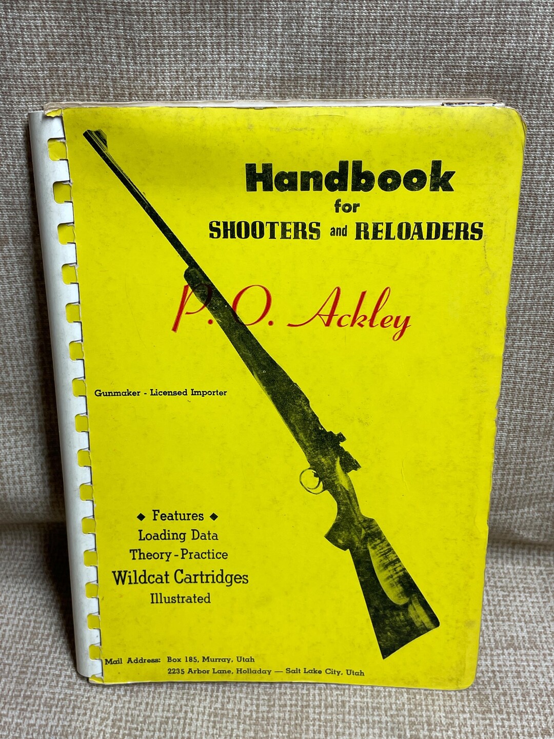 Vintage 1950's Handbook for Shooters and Reloaders/p.o. Ackley/ Loading ...