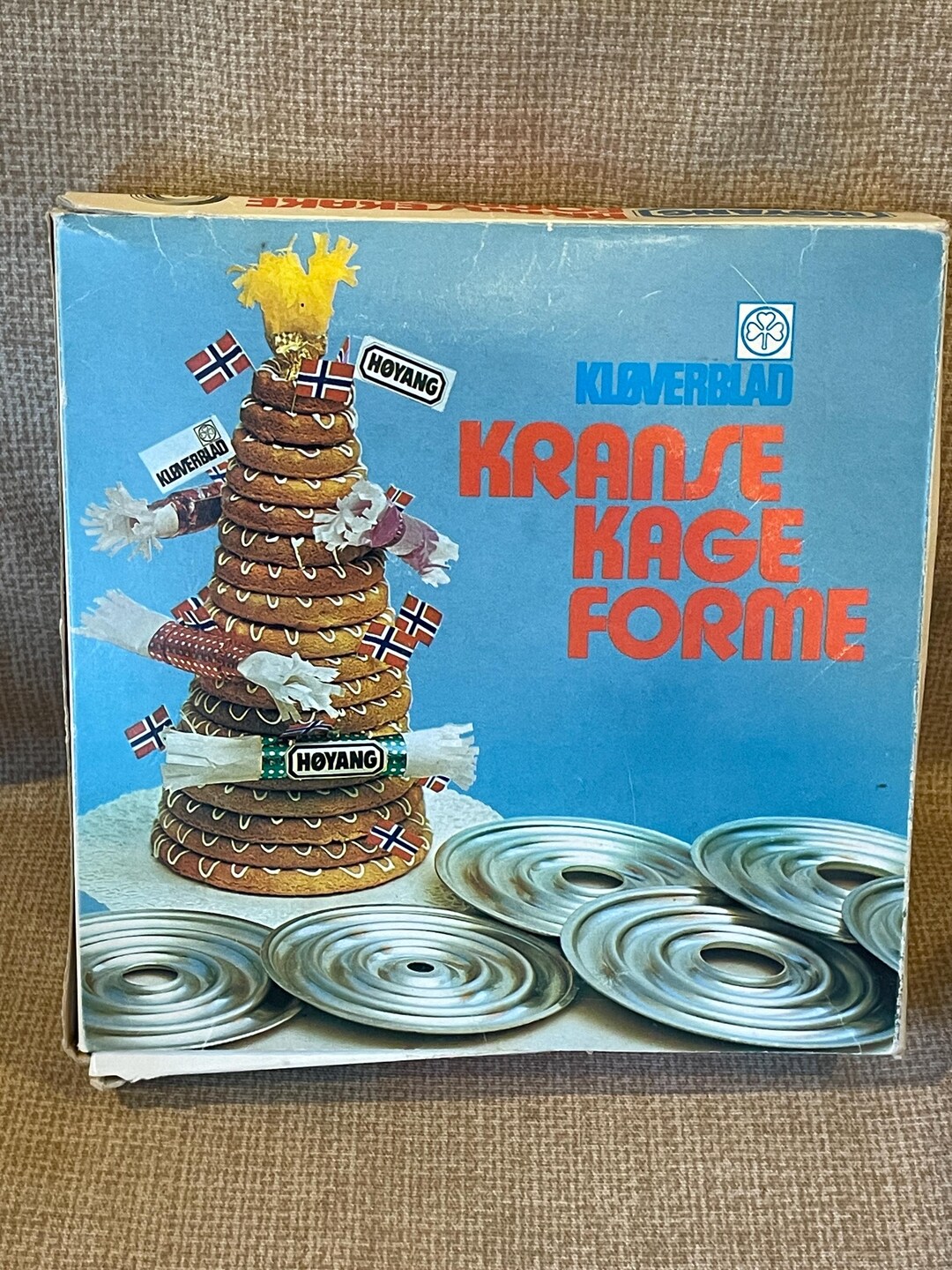 Vintage Hoyang Kransekake Former/18 Ring Mold/round Christmas Kranse ...